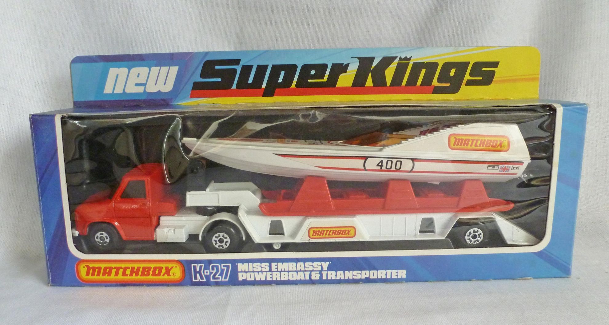 Rockertron Toys. Matchbox SuperKings K-27 Matchbox Power Boat ...