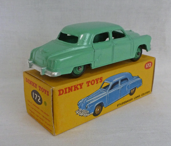 Rockertron Toys. Dinky Toys 172 Studebaker Land Cruiser Green