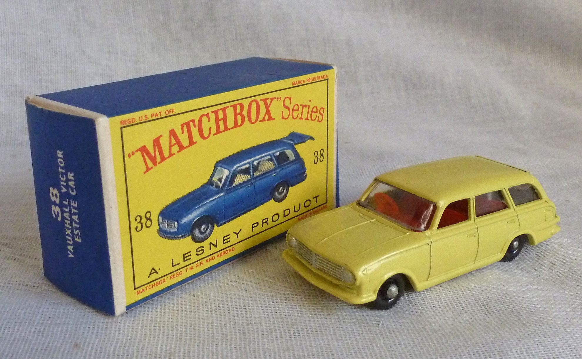 Rockertron Toys. Matchbox Toys MB38b Vauxhall Toys Victor with Red ...