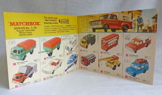 Rockertron Toys. Matchbox 1969 USA Edition Pocket Catalogue
