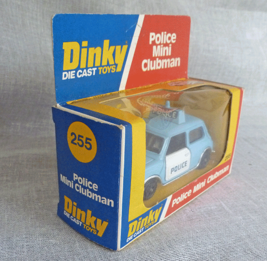 Rockertron Toys. Dinky Toys 255 Police Mini Clubman