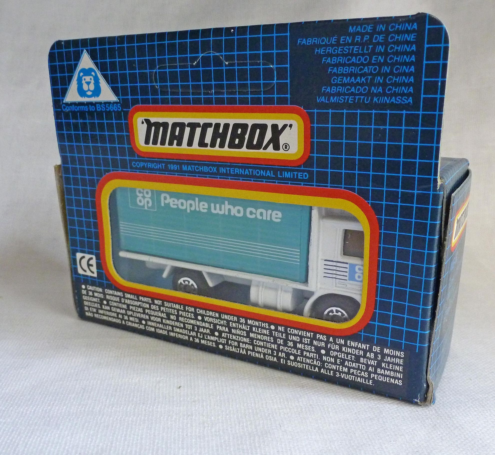 Rockertron Toys. Matchbox Dark Blue Box MB62 [MB20] Volvo Container ...