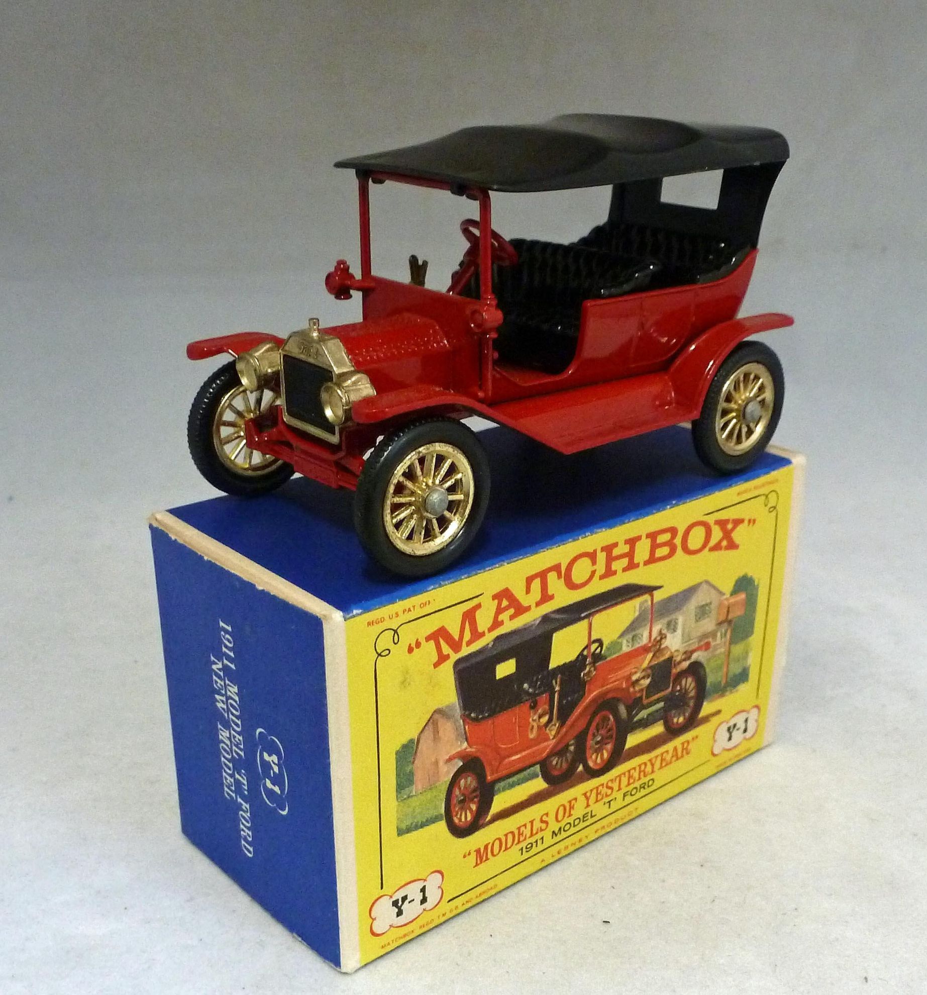 Rockertron Toys. Matchbox Models of Yesteryear Y-1b Model T Ford D3 Box