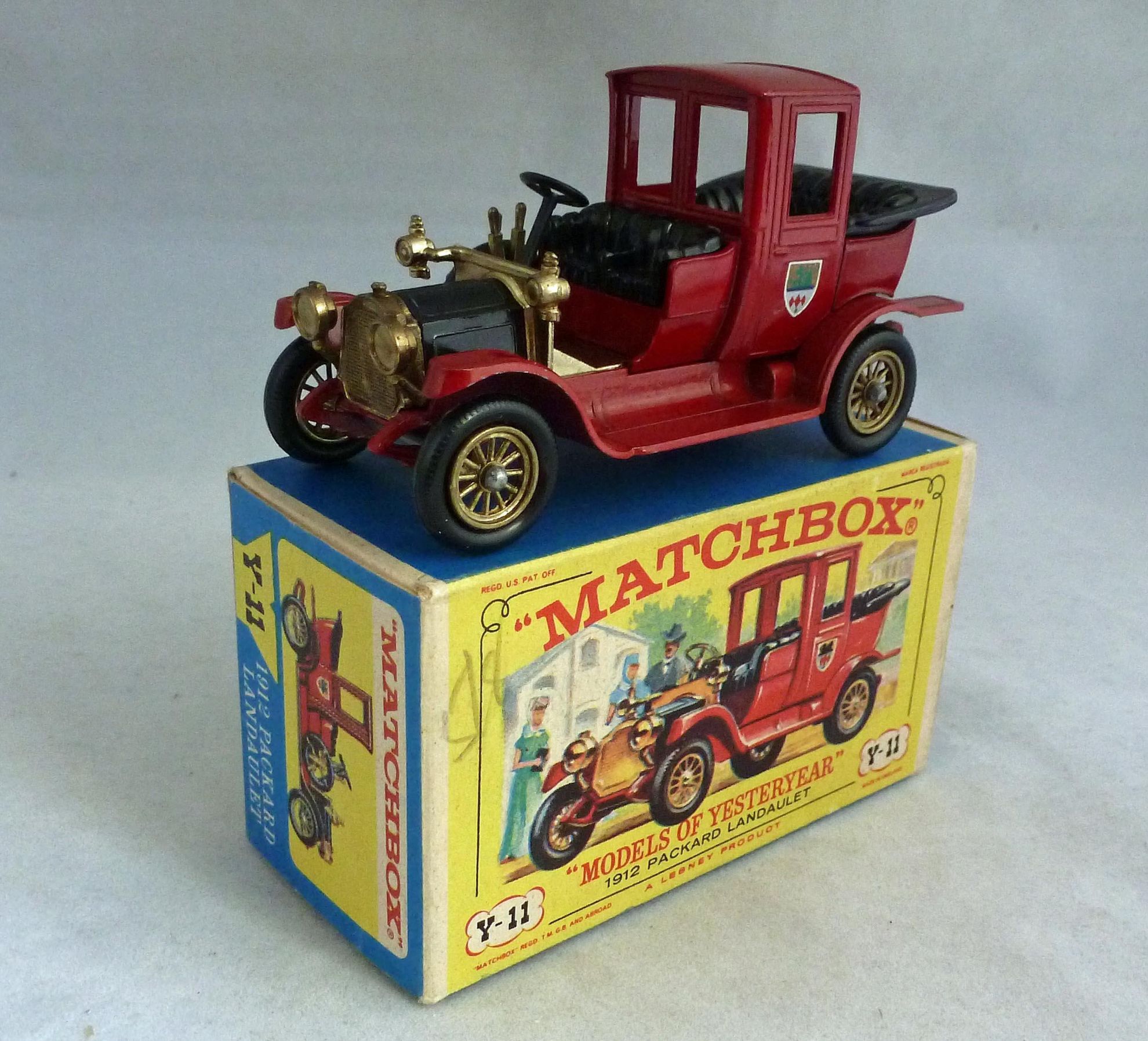Rockertron Toys. Matchbox Models of Yesteryear Y-11b 1912 Packard ...