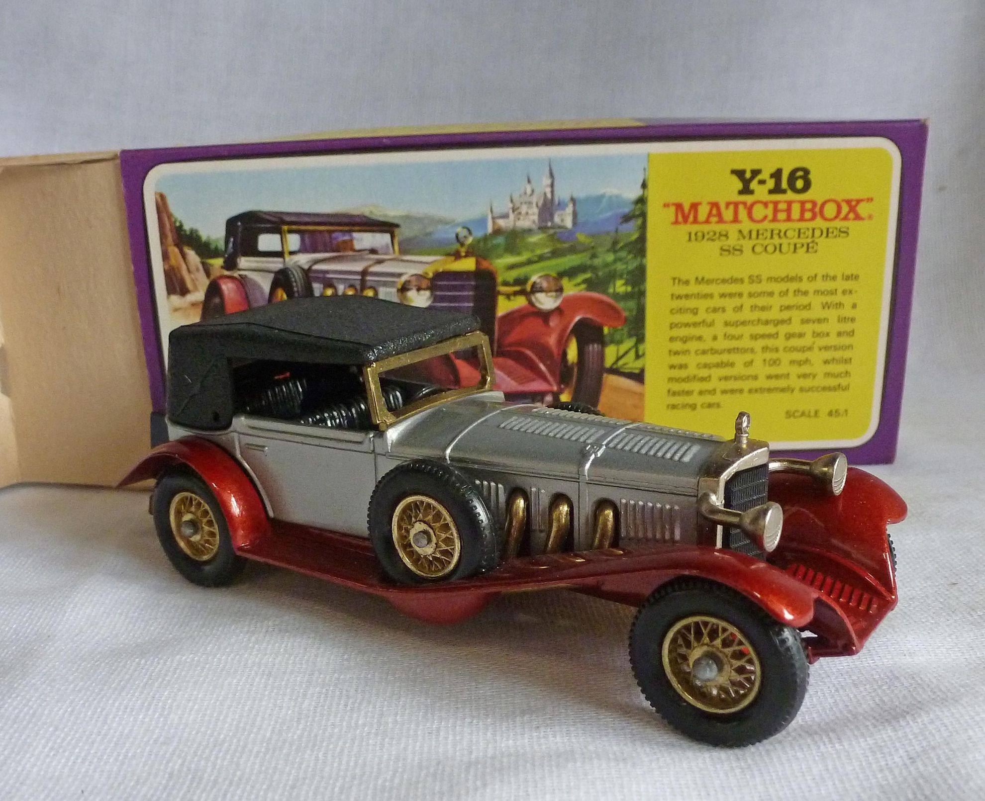 Rockertron Toys. Matchbox Models of Yesteryear Y-16b 1928 Mercedes SS ...