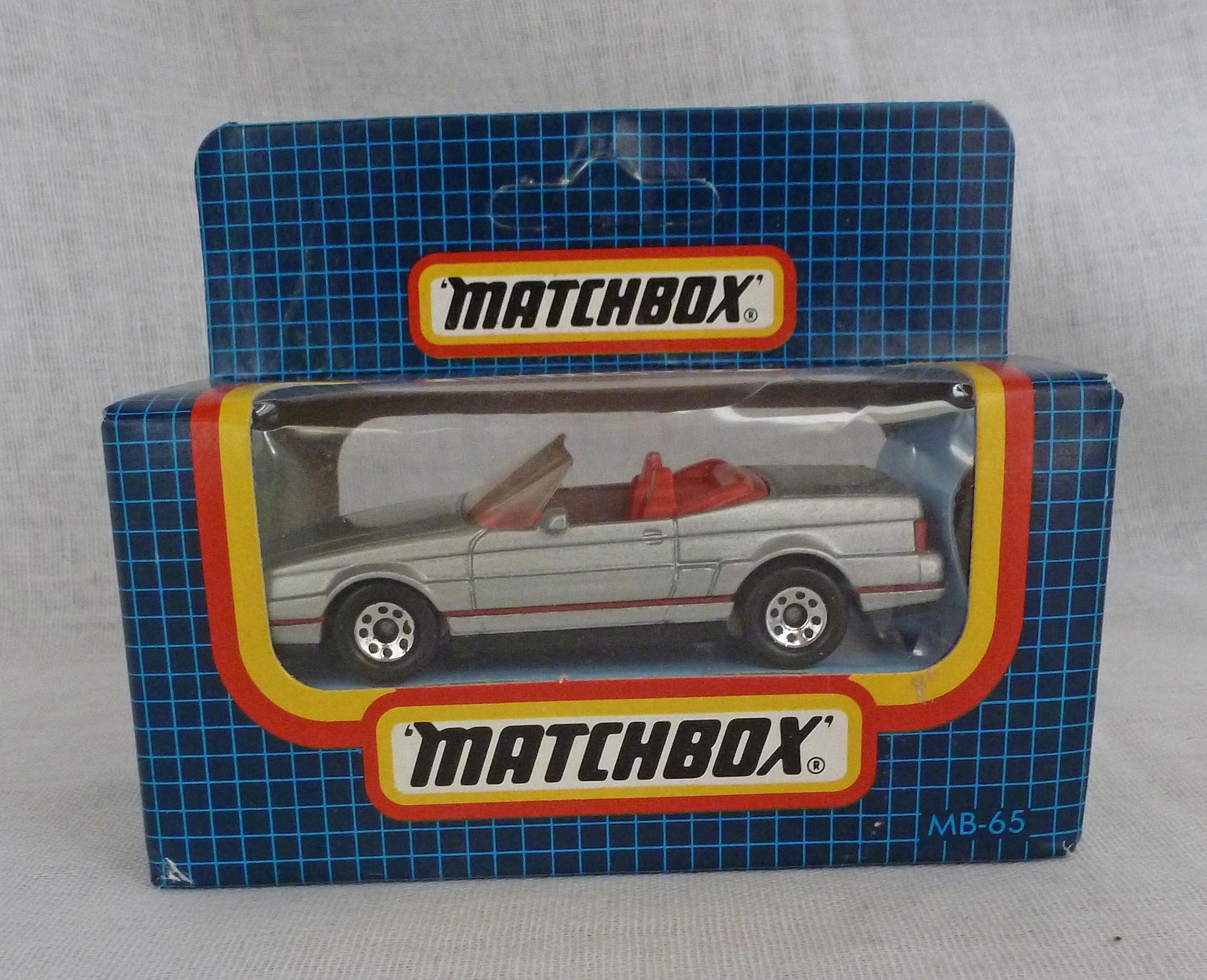 Rockertron Toys. Matchbox Dark Blue Box MB65 Cadillac Allante Silver ...
