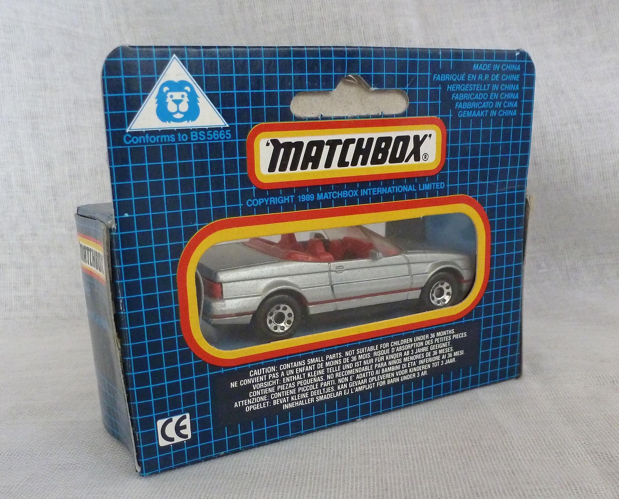 Rockertron Toys. Matchbox Dark Blue Box MB65 Cadillac Allante Silver ...