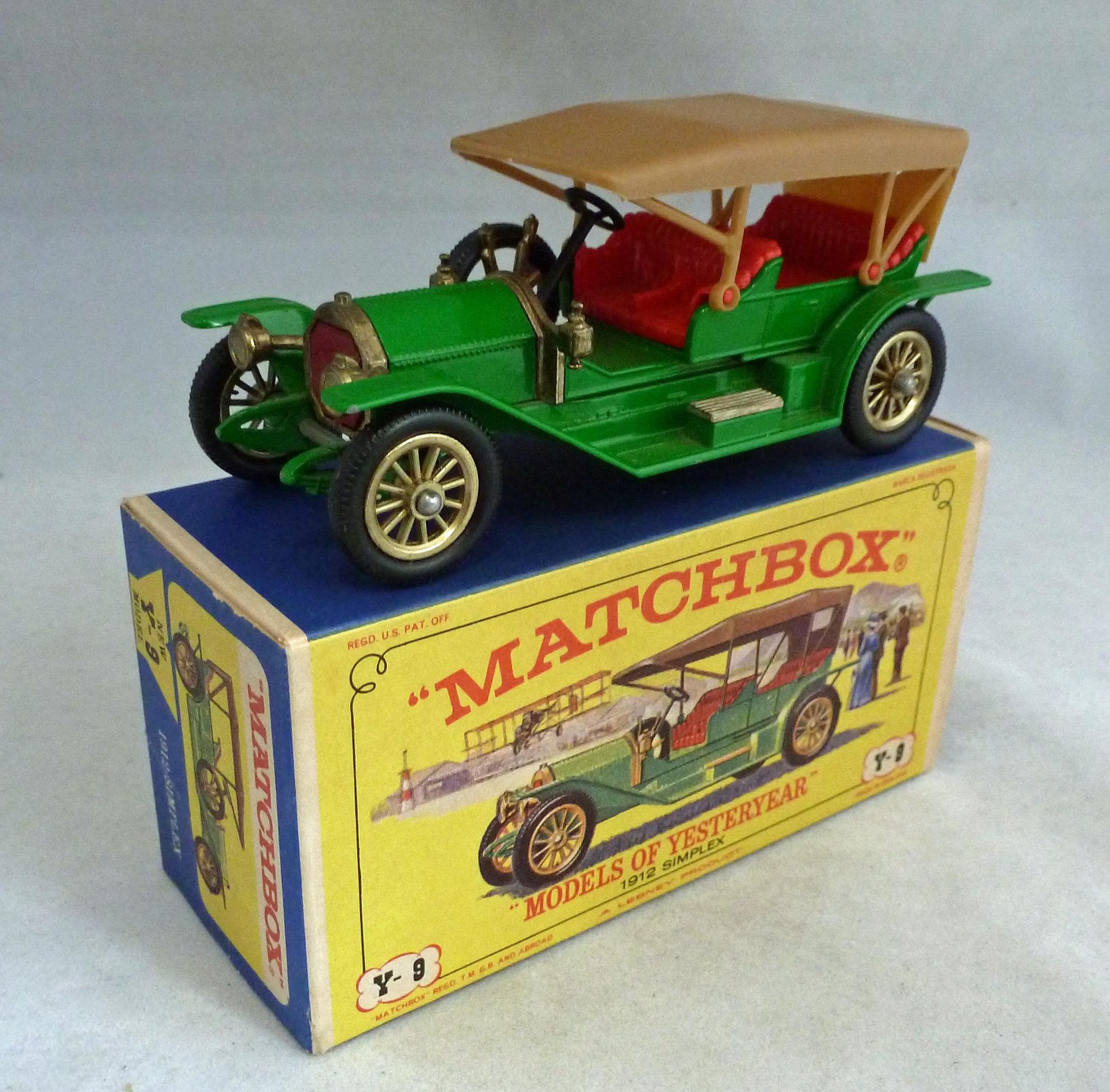 Rockertron Toys. Matchbox Models of Yesteryear Y-9b 1912 Simplex Apple ...