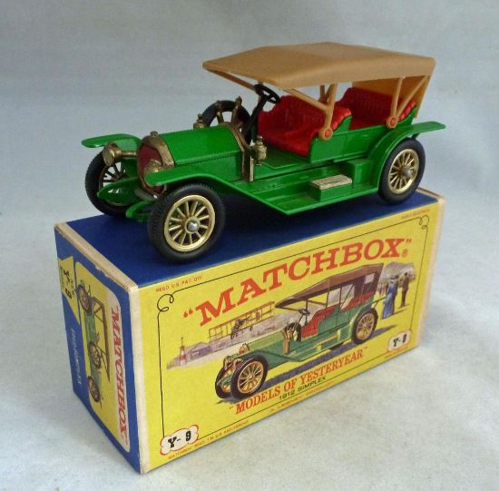 Rockertron Toys. Matchbox Models of Yesteryear Y-9b 1912 Simplex Apple ...