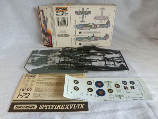 Rockertron Toys. Matchbox PK-50 Spitfire MK XVI/IX