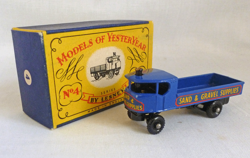 Rockertron Toys. Matchbox Models of Yesteryear Y-4a Sentinel Steam ...