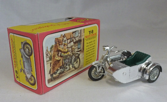 Rockertron Toys. Matchbox Models of Yesteryear Y-8b Sunbeam Motorcycle ...