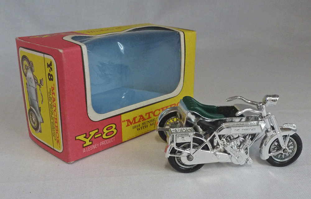 Rockertron Toys. Matchbox Models of Yesteryear Y-8b Sunbeam Motorcycle ...