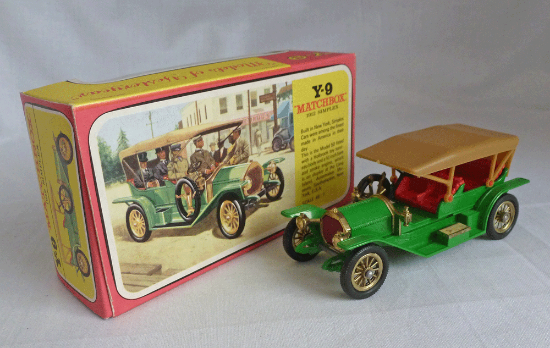 Rockertron Toys Matchbox Models Of Yesteryear Y 9b 1912 Simplex Apple