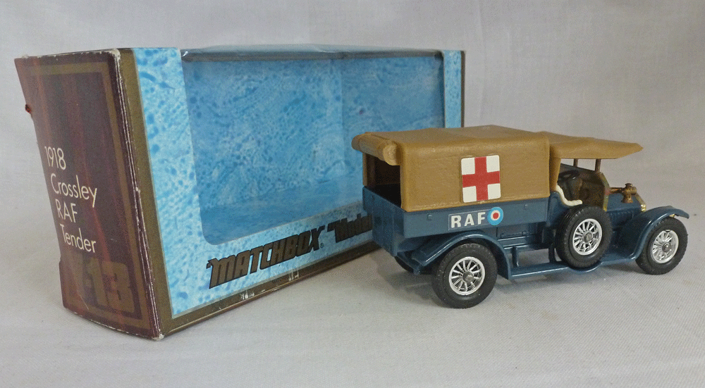 Rockertron Toys. Matchbox Models of Yesteryear Y-13c Crossley RAF ...