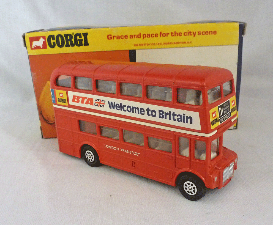 Rockertron Toys. Corgi Toys 469 London Routemaster Bus