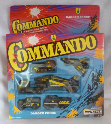 Rockertron Toys. Matchbox Commando