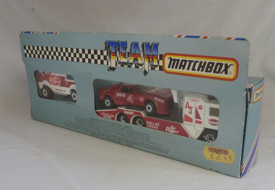 Rockertron Toys. Matchbox TM2 Team Convoy Set "Dr Pepper"