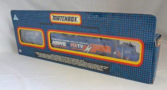 Rockertron Toys. Matchbox TC13 Team Convoy TV News Set "MBTV NEWS"