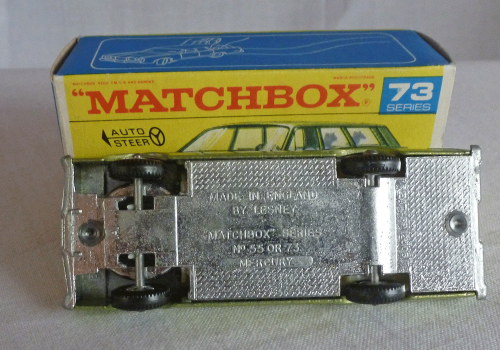 Rockertron Toys. Matchbox Toys MB73c Mercury Station Wagon