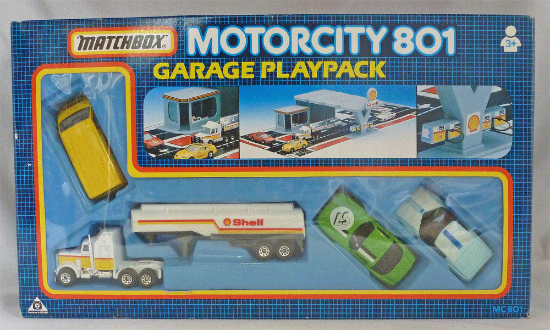 Rockertron Toys. Matchbox MC801 Motorcity Garage Set
