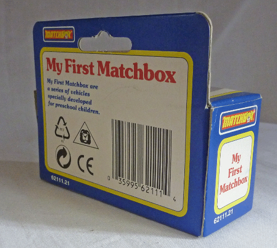 Your store. Matchbox "My First Matchbox" MB17 London Bus [B]