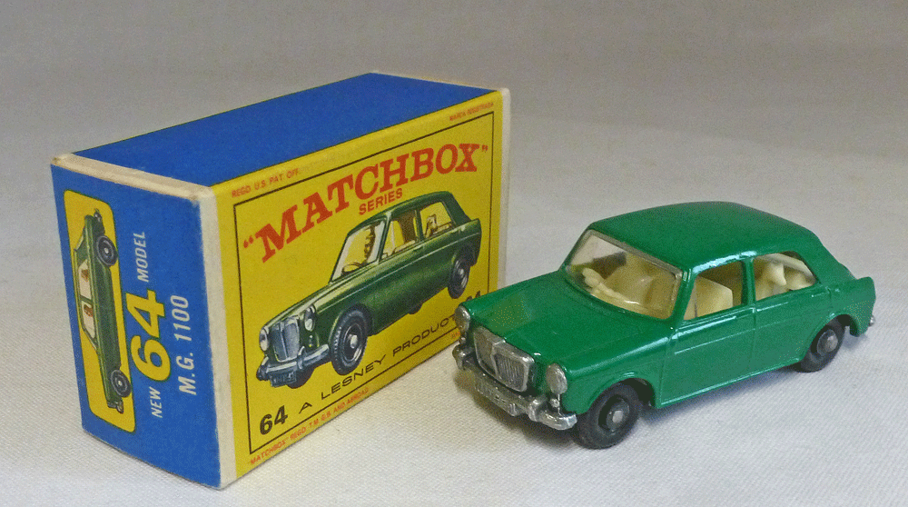 Rockertron Toys. Matchbox Toys MB64b MG 1100 E3 Box