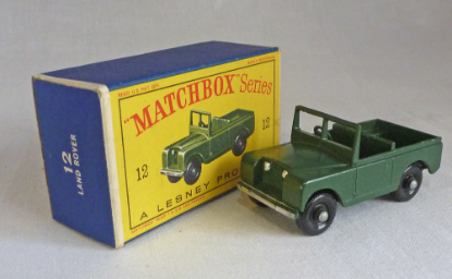 Rockertron Toys. Matchbox 1:75 Picture Box Era Regular Wheels 1961-1970