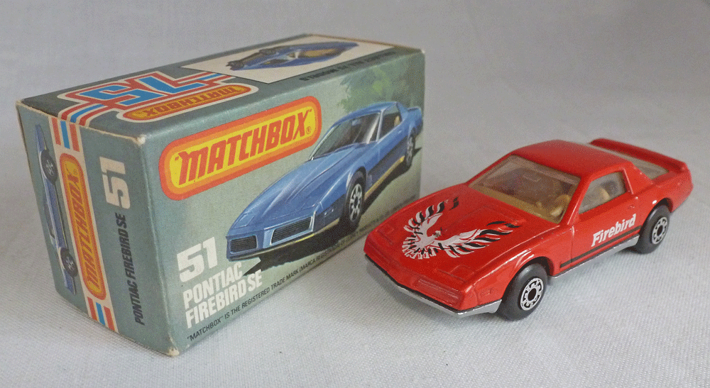 Rockertron Toys. Matchbox Superfast MB51f Pontiac Firebird PRE PRO
