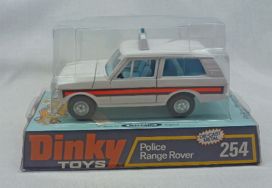 Rockertron Toys. Dinky Toys 254 Range Rover Police