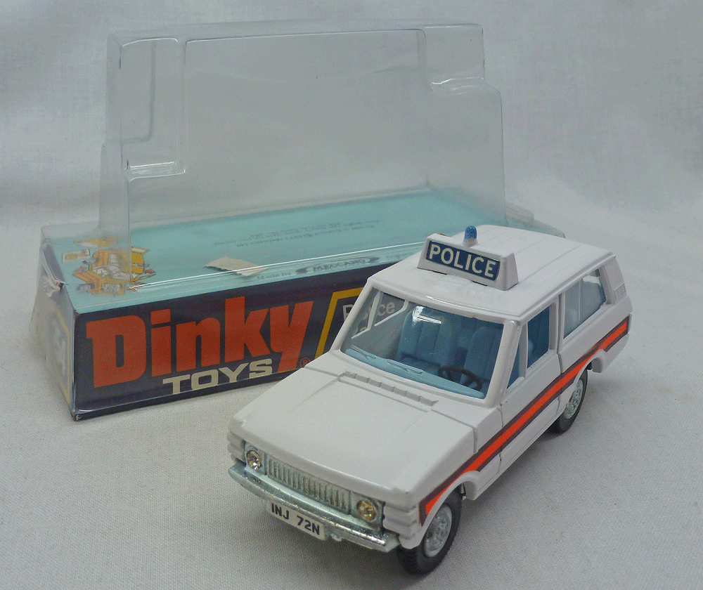 Rockertron Toys. Dinky Toys 254 Range Rover Police