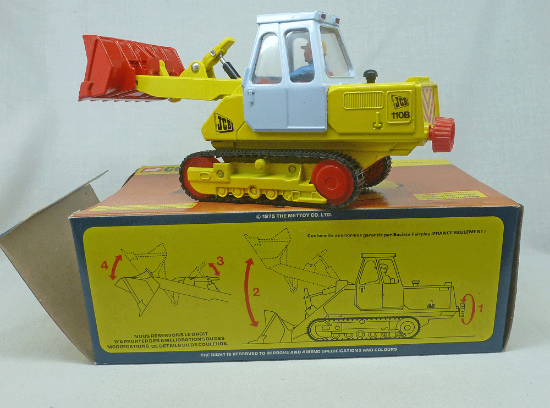 Rockertron Toys. Corgi Toys 1110 JCB 110B Crawler Loader