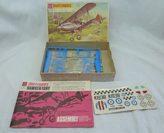 Rockertron Toys. Matchbox PK-1 Hawker Fury [A]