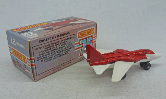 Rockertron Toys. Matchbox Superfast MB27f Swing Wing without tampos