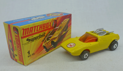Rockertron Toys. Matchbox Superfast 1:75 1970-1982 G H I & J Boxed Models