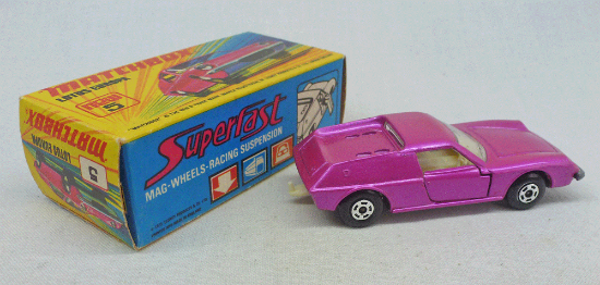 Rockertron Toys. Matchbox Superfast MB5e Lotus Europa Pink with Wide ...