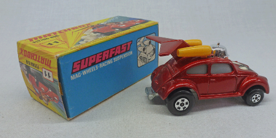 Rockertron Toys. Matchbox Superfast MB11e VW Flying Bug with Heart ...