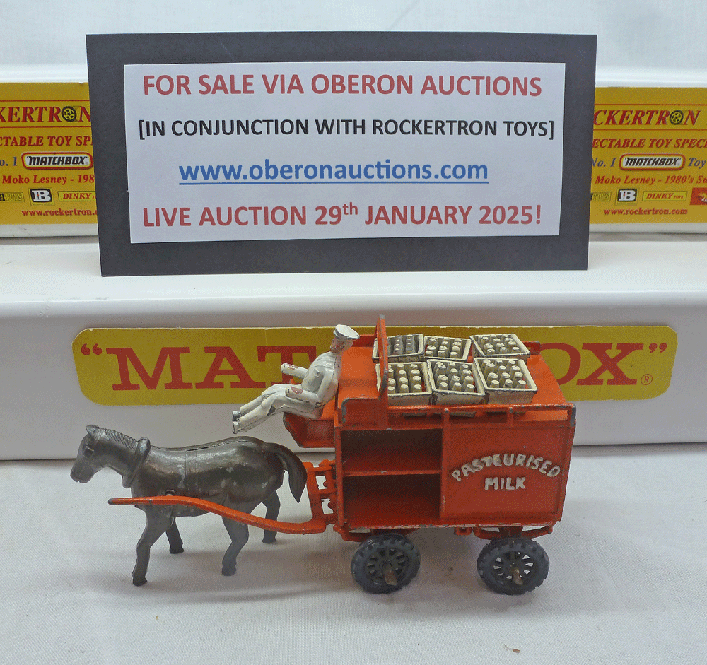 Rockertron Toys. EARLY LESNEY LARGE SCALE MILK FLOAT