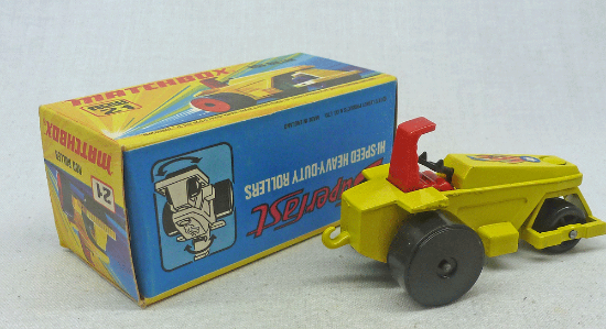 Rockertron Toys. Matchbox Superfast MB21e Rod Roller with Black Wheels ...